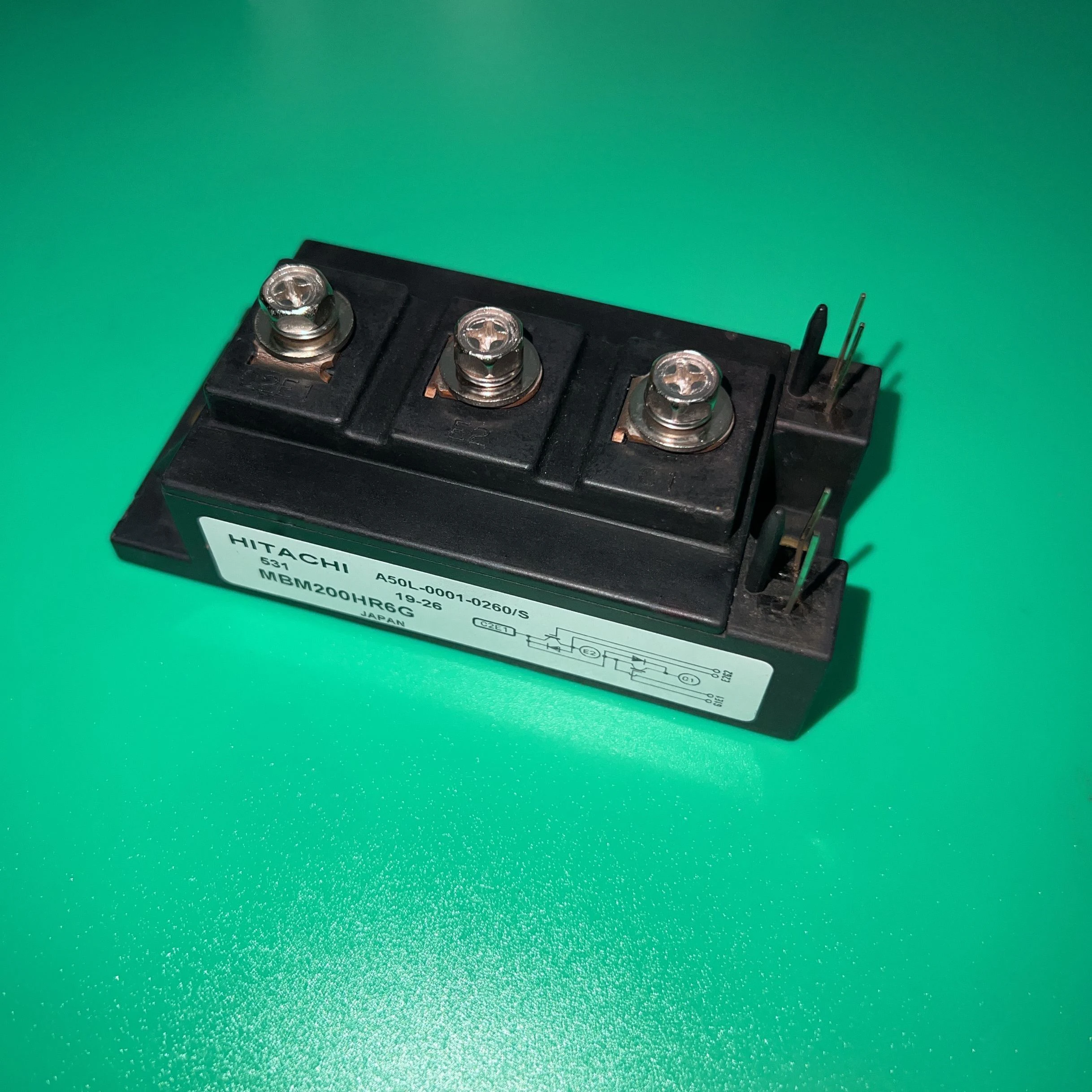 MBM100AS6 IGBT MODULE 100A 600V RANGE WITH SOFT AND FAST (SFD) FREE ...