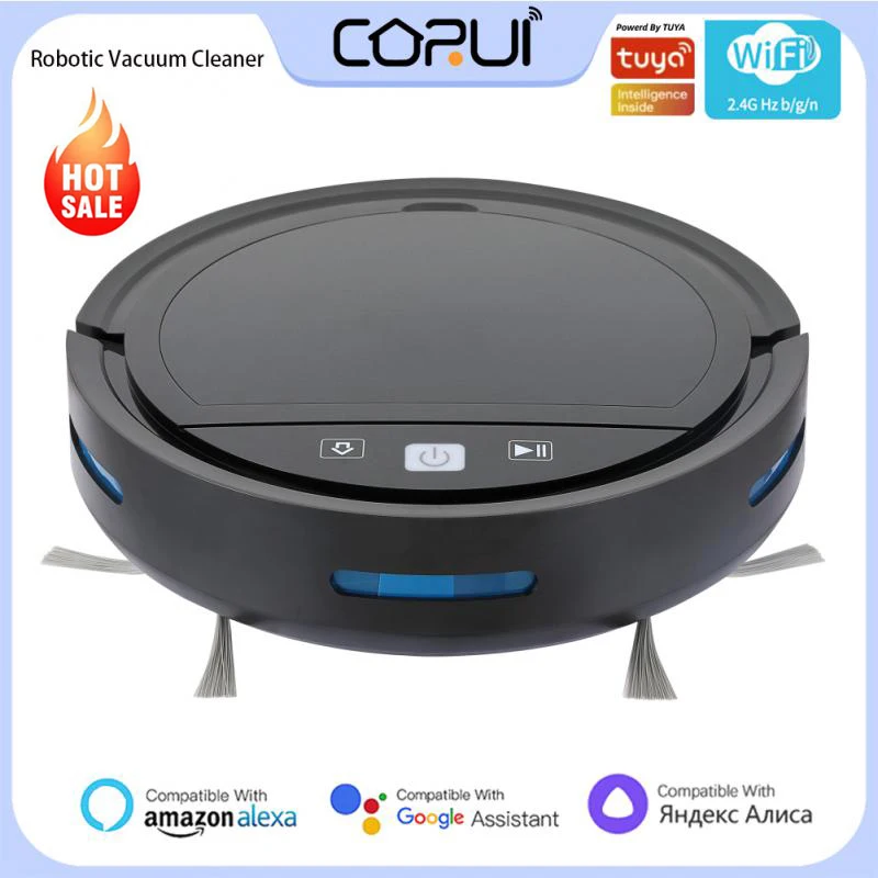 TUYA-WiFi-Smart-Robotic-Vacuum-Cleaner-Sweeping-Robot-Automatic-Refill ...