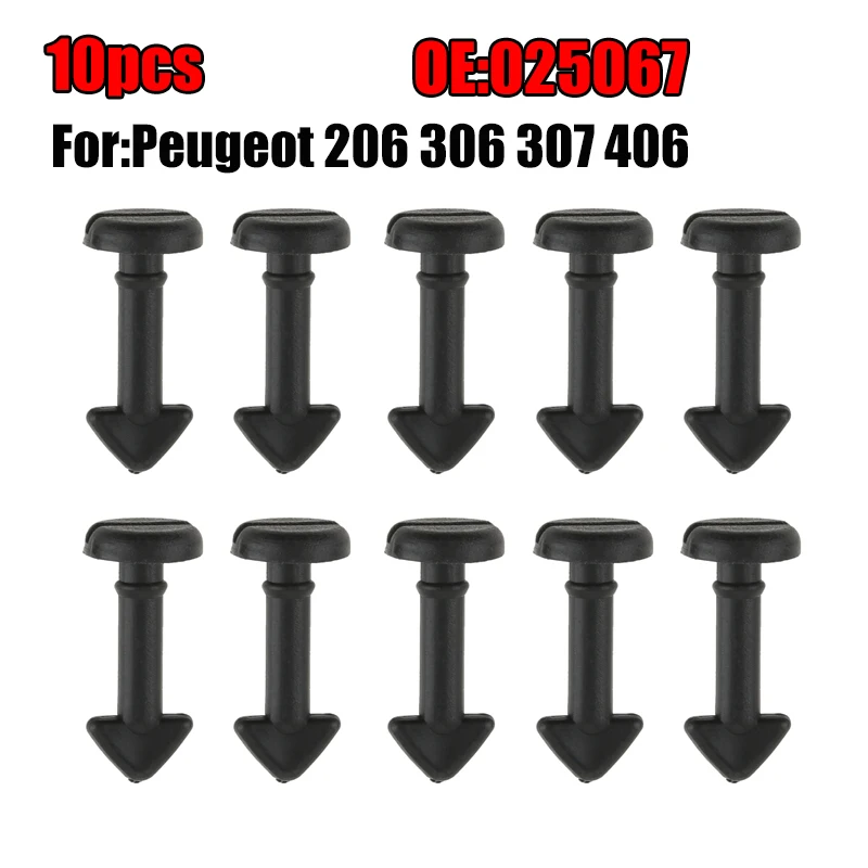 10PCS-For-Citroen-Peugeot-307-Car-Engine-Trim-Tray-Cover-Plate-Clip ...