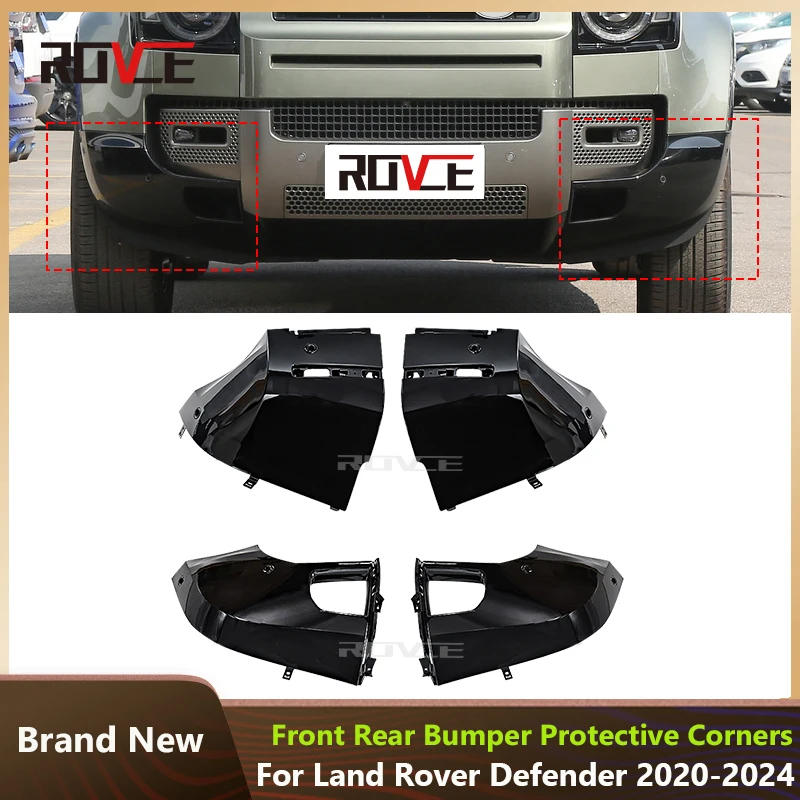 ROVCE-Front-Rear-Bumper-Corners-Cover-Modification-Body-Kit-Suitable ...