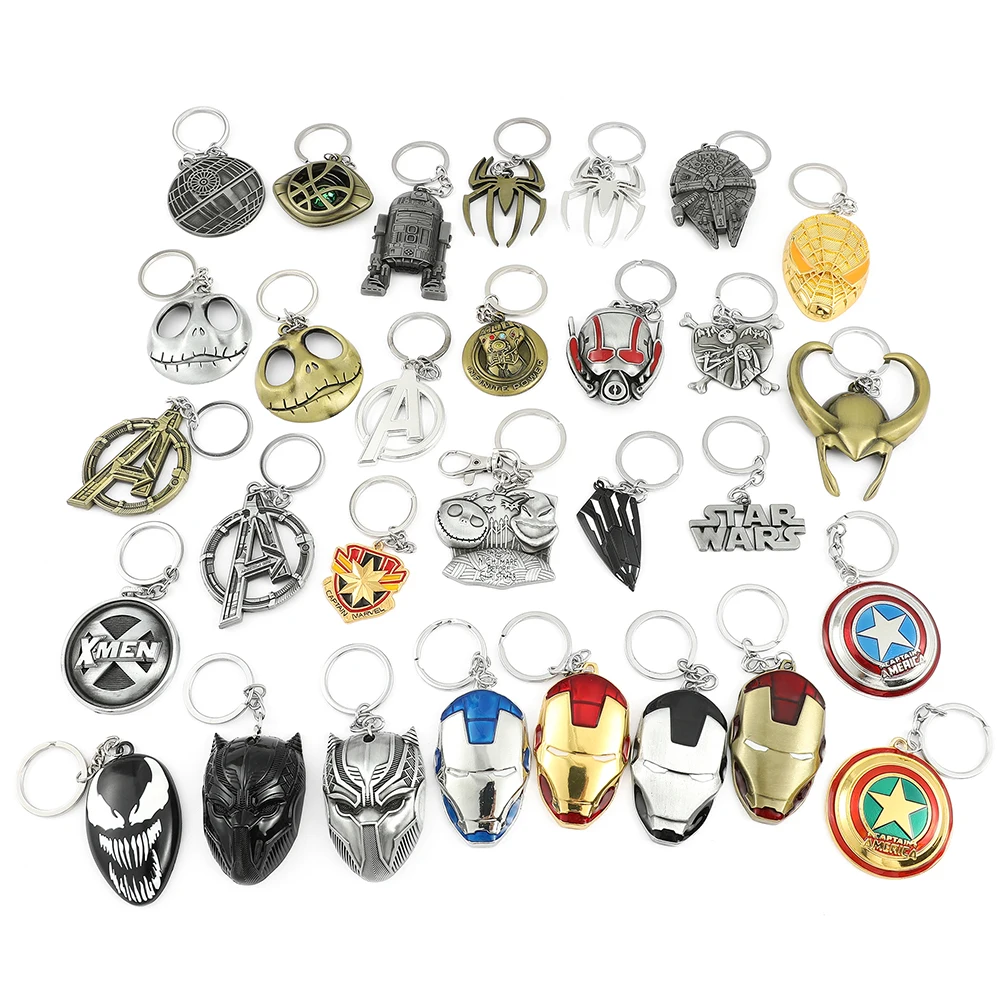 Bat-Marvel-Keychain-Holder-The-Avengers-Thor-Hammer-Doctor-Strang ...