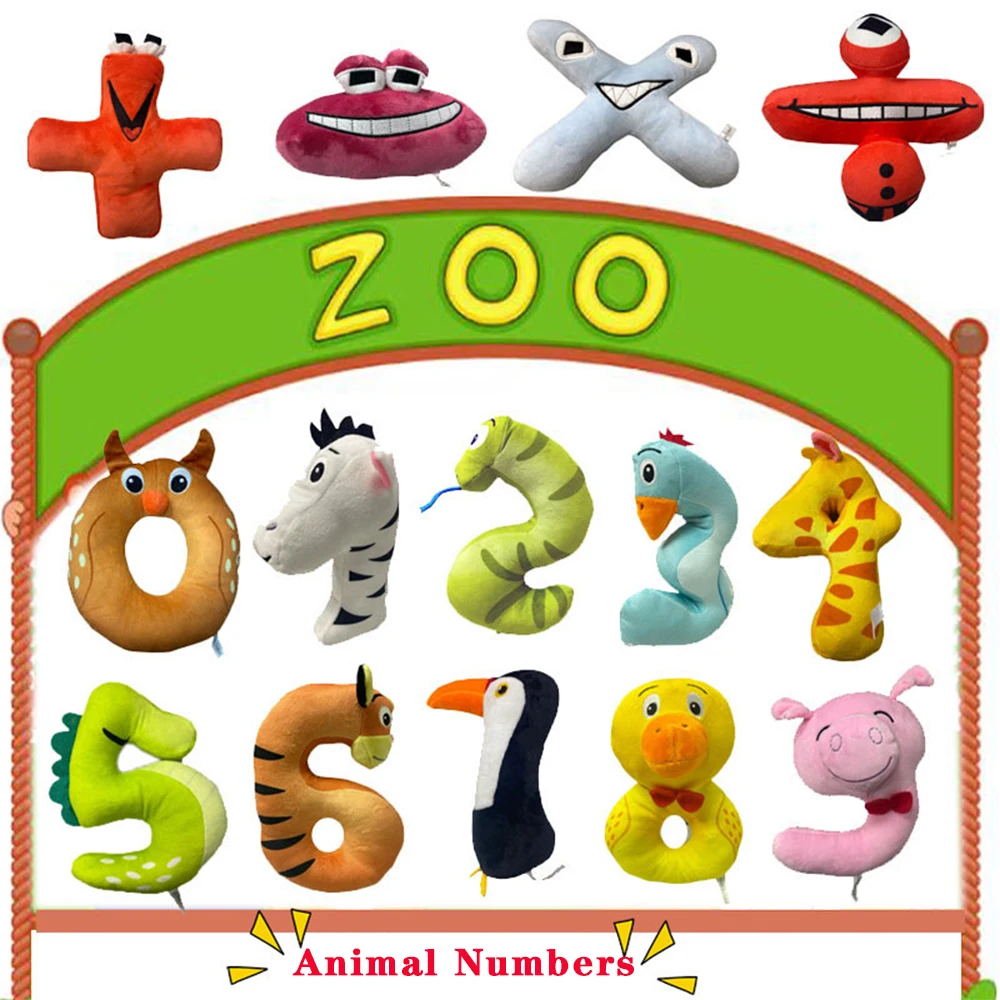 Zoo-Numbers-Lore-Plush-Toy-Character-Doll-Kawaii-Stuffed-Animal ...