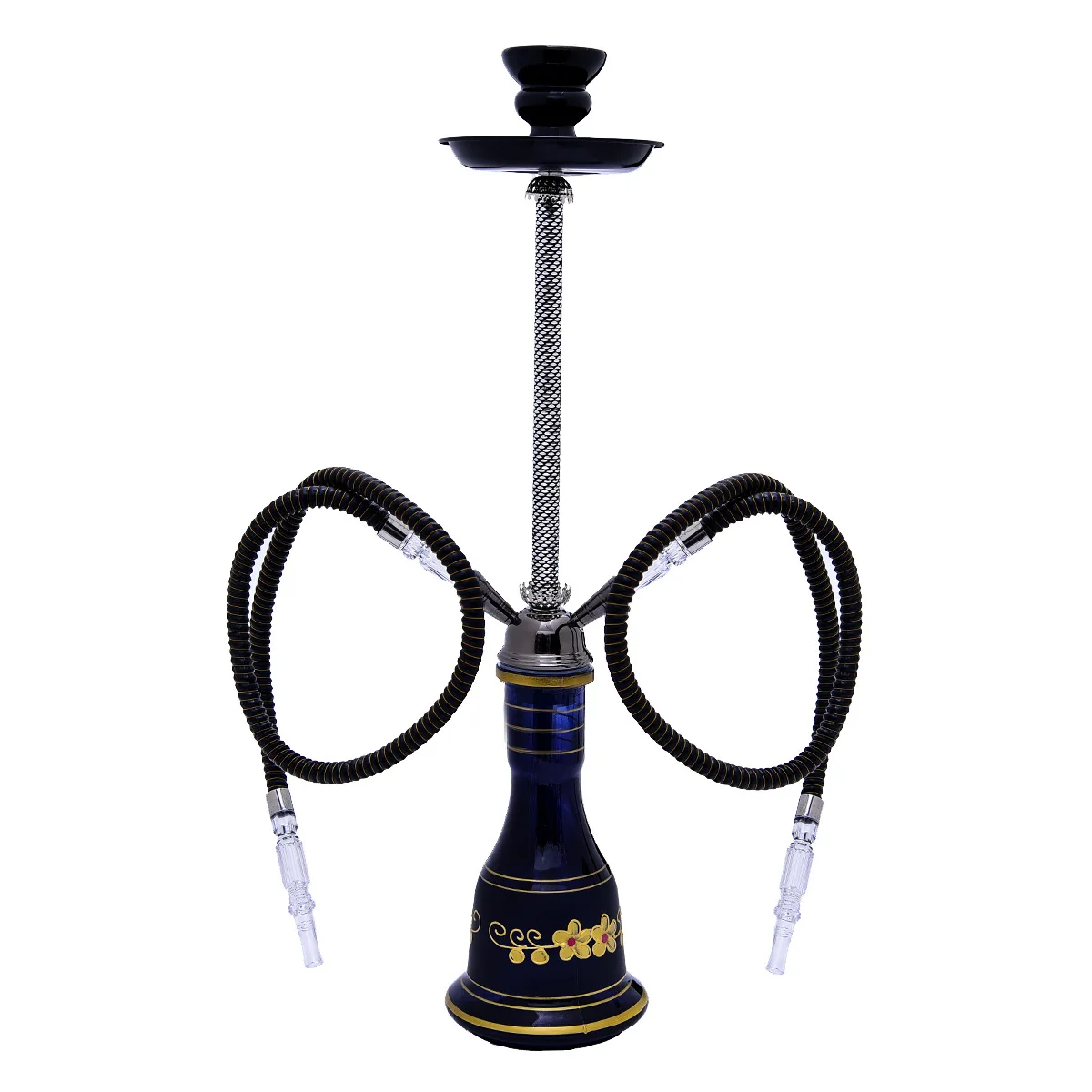New-Shisha-Hookah-Double-Tubes-Arabian-Water-Shisha-Smoke-Bottle-Set ...