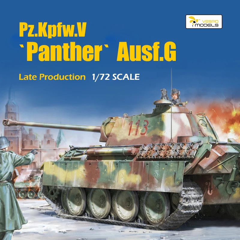 VESPID-Model-Assembly-Tank-Model-Kit-VS720003-Panther-Ausf-G-late ...