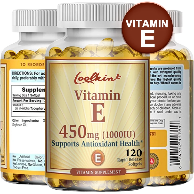 Natural-Vitamin-E-Capsules-450-Mg-Support-Immune-Function-Dietary ...