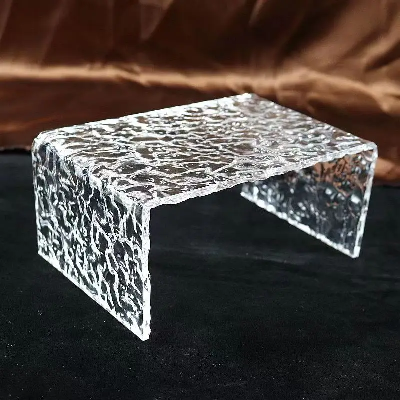 U-Shaped-Stone-Pattern-Acrylic-Display-Stand-Cosmetic-Skin-Care ...