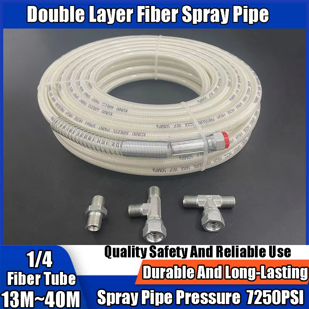 Airless-Spraying-Machine-New-High-Pressure-Spraying-Fiber-Tube-1-4BSP ...