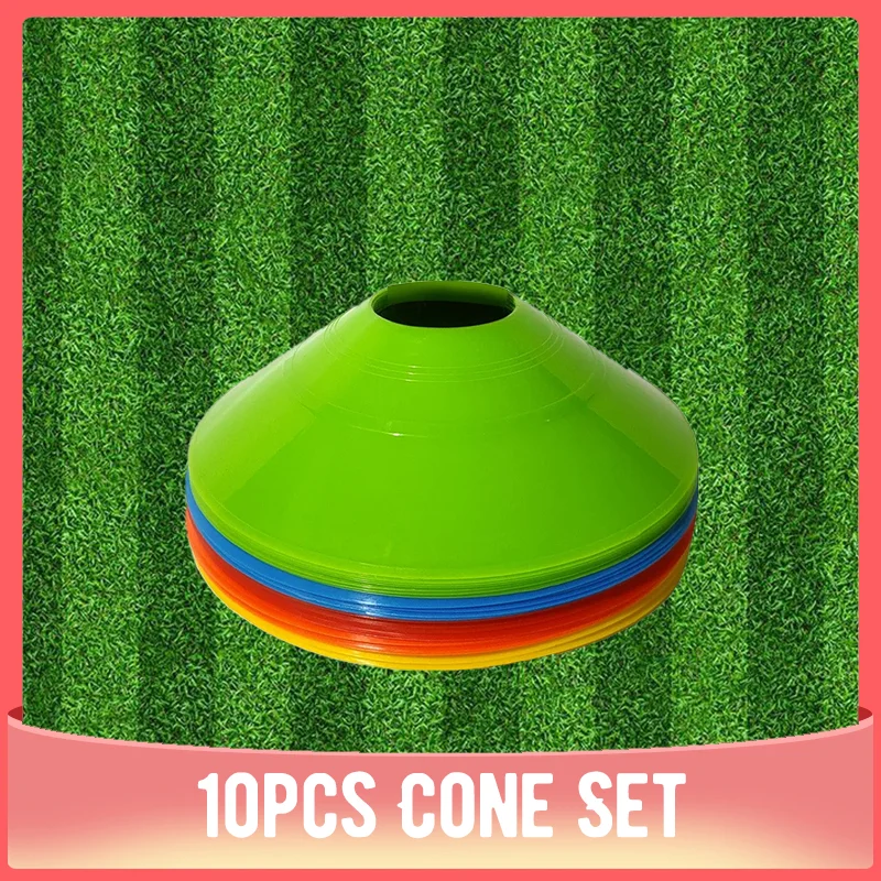 10pcs-Cone-Set-Football-Training-Equipment-for-Kid-Pro-Disc-Cones ...
