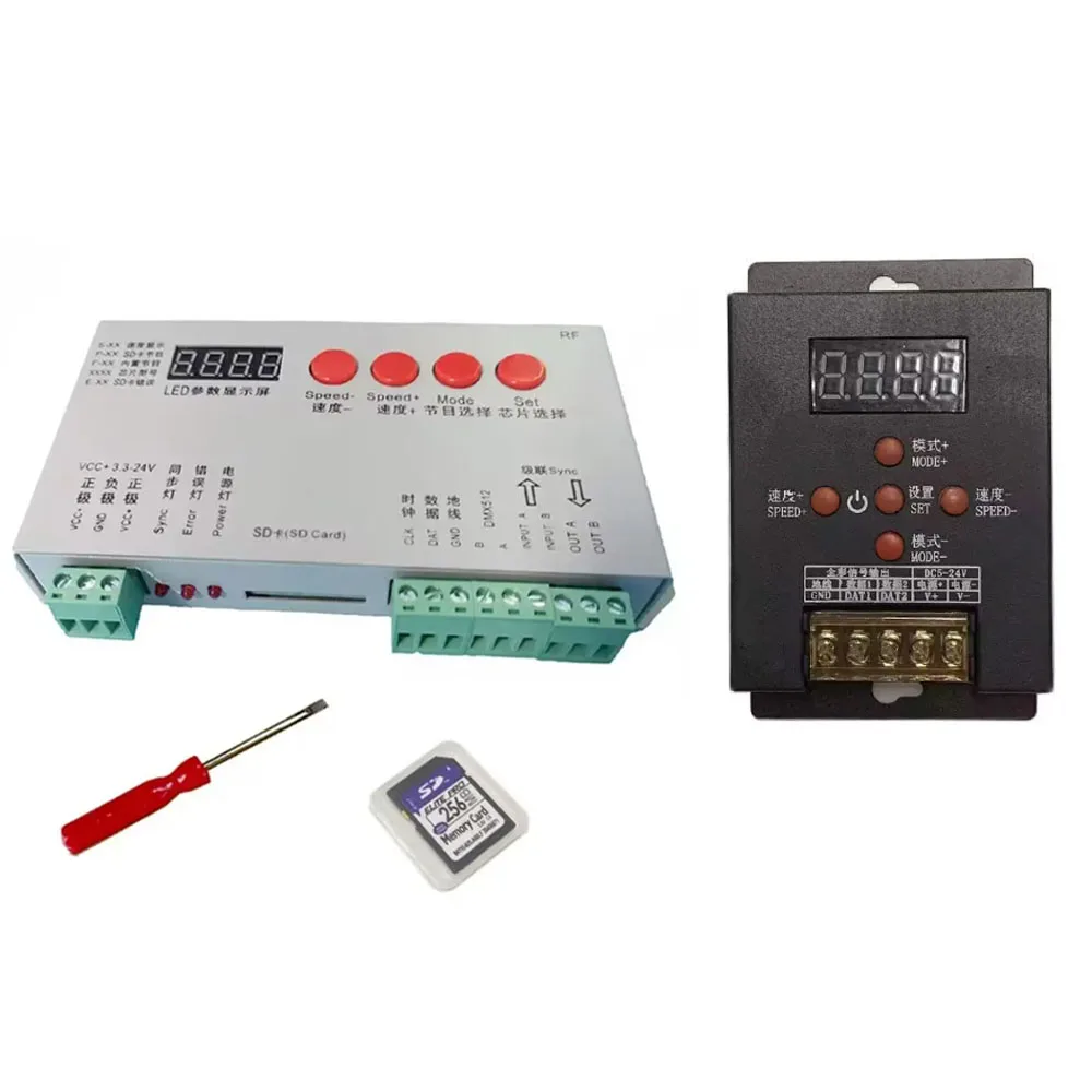 K1000S-T500-DC5-24V-RGB-LED-Programmable-Pixel-Controller-For-WS2811 ...
