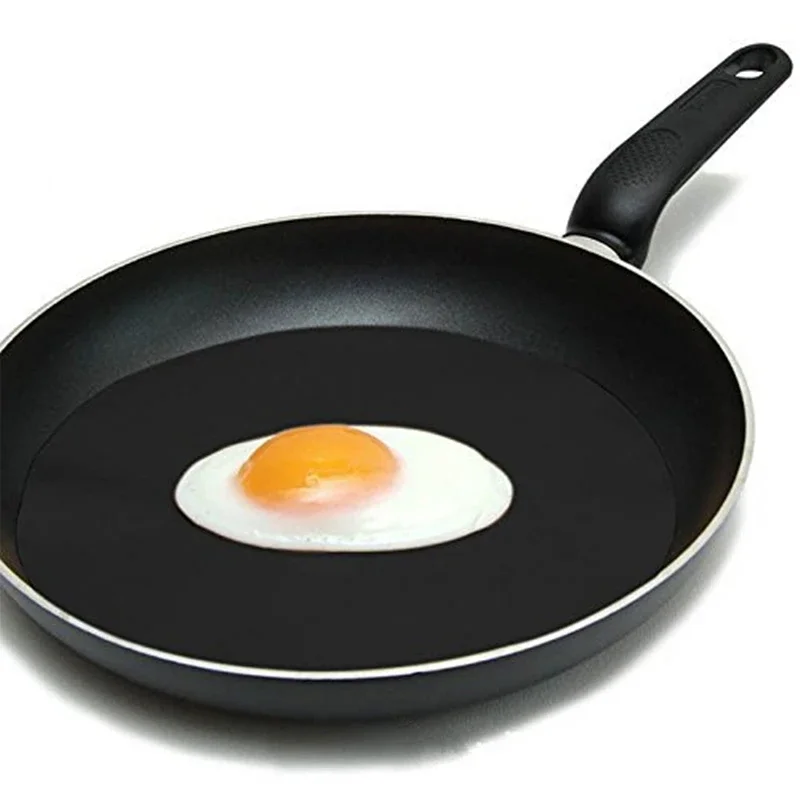 2pcs-Round-Fry-Liner-Sheet-Non-Stick-Mat-Pan-Kitchen-BBQ-Baking-Pad ...