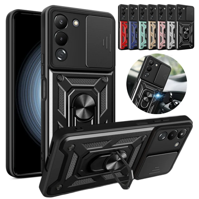 For Infinix Note12 G96 Case Slide Camera Lens Protection Cover For ...