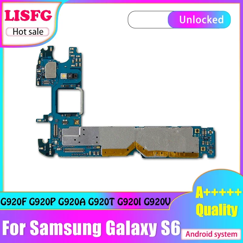 Europe Version For Samsung Galaxy S6 Motherboard G920F G920P G920A ...