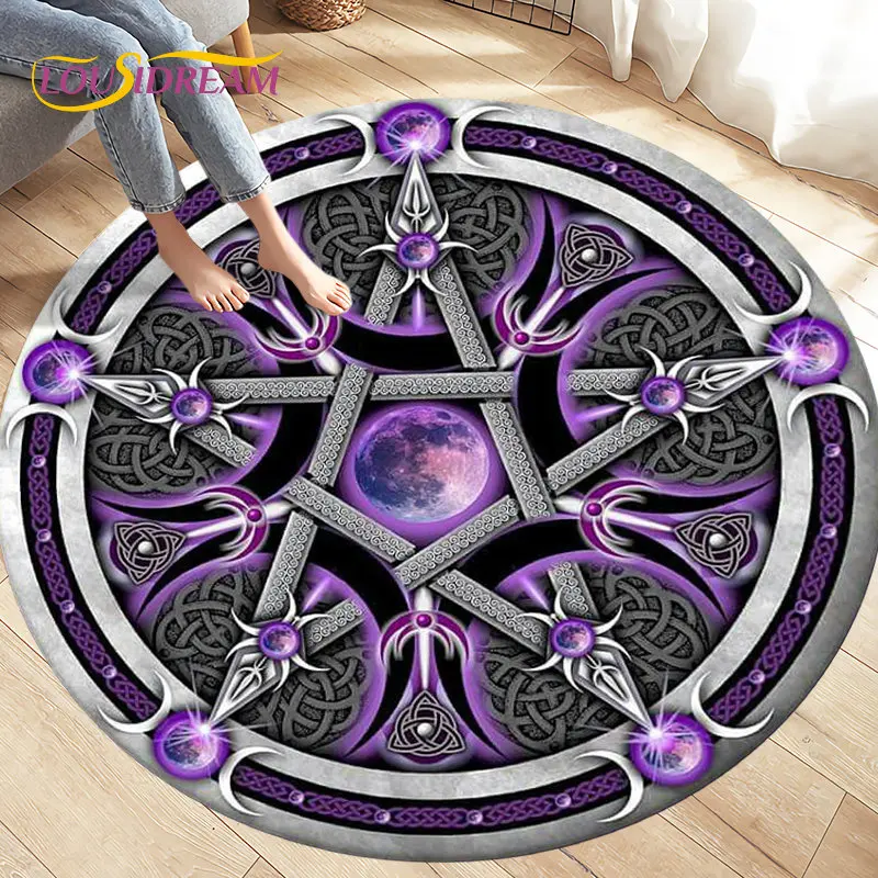 Cartoon-Cardcaptor-Sakura-Magic-Circle-Area-Rug-Round-Carpets-Rug-for ...