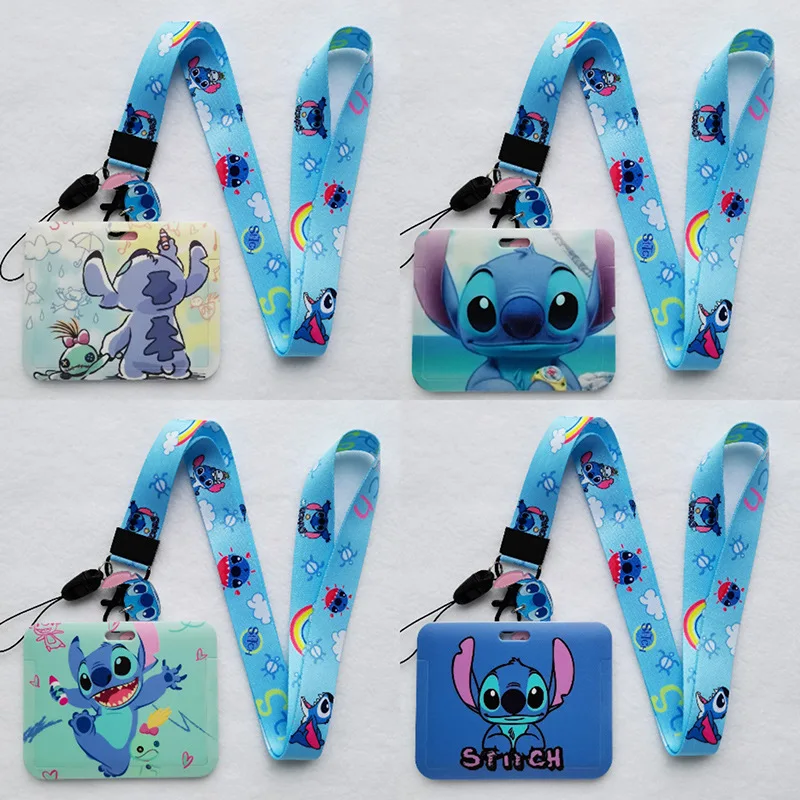 Disney-Porte-cartes-horizontal-Stitch-pour-enfants-tui-avec-lani-re ...