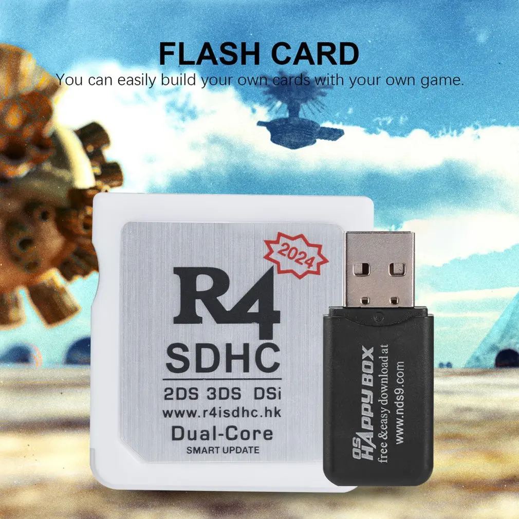 2024-R4-SDHC-Adapter-Secure-Digital-Memory-Card-Burning-Card-Game-Card ...