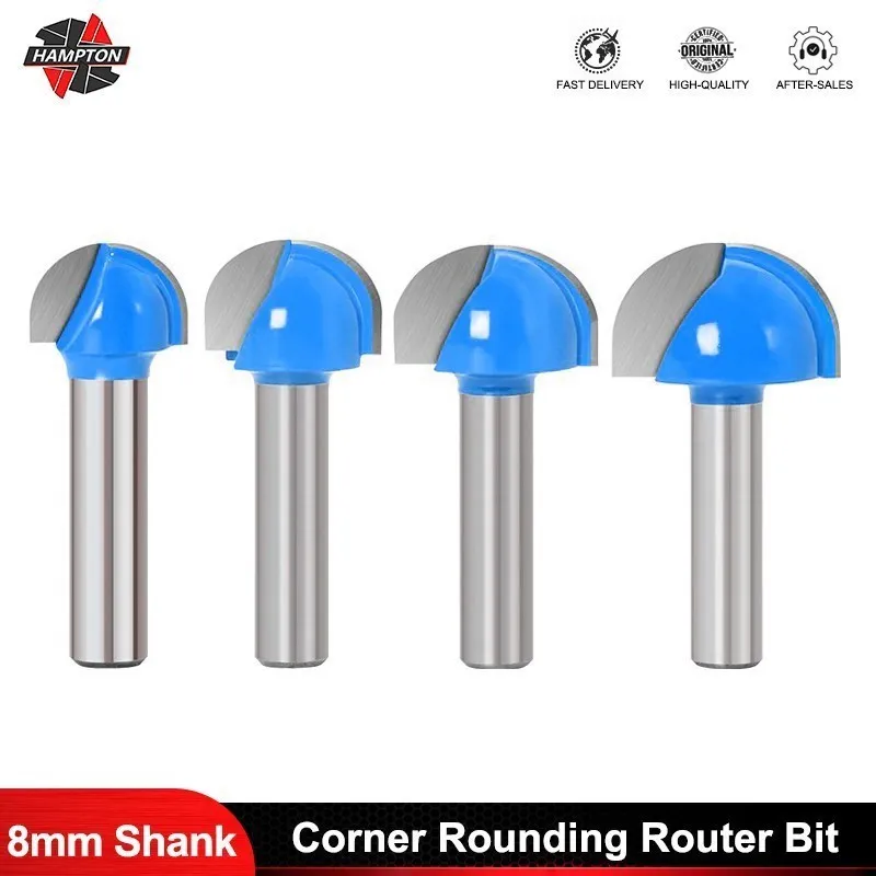 Milling-Cutter-16-19-22-25mm-Round-Nose-Cove-Core-Box-Router-Bit-8mm ...