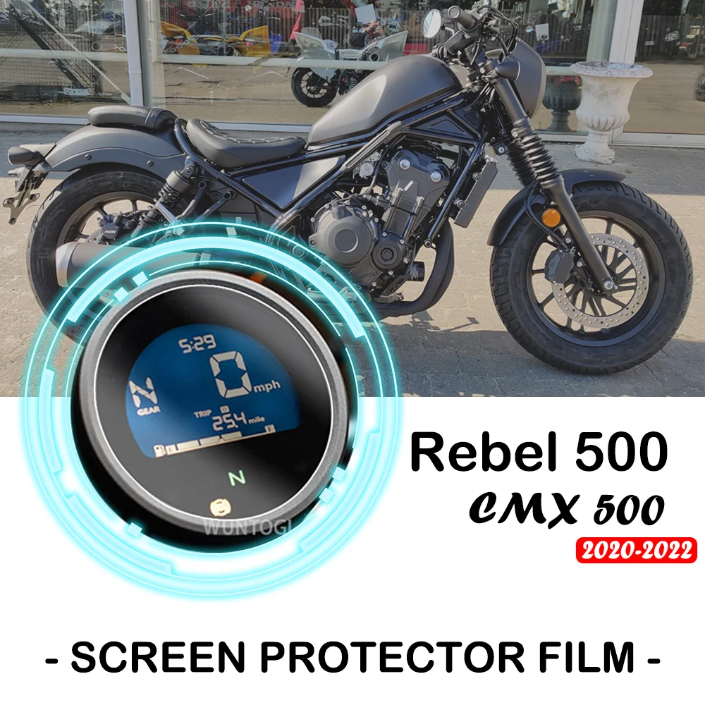 For-Honda-Rebel-500-Rebel500-CMX-500-CM500-2020-2023-Accessories-Dashboard-Screen-Protector ...
