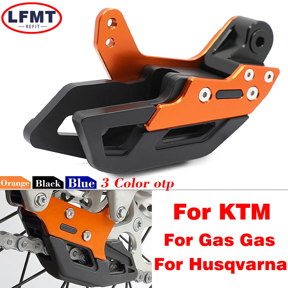 Motocross-CNC-Aluminium-Chain-Guide-Guard-For-KTM-EXC-EXCF-SX-SXF-XCF ...