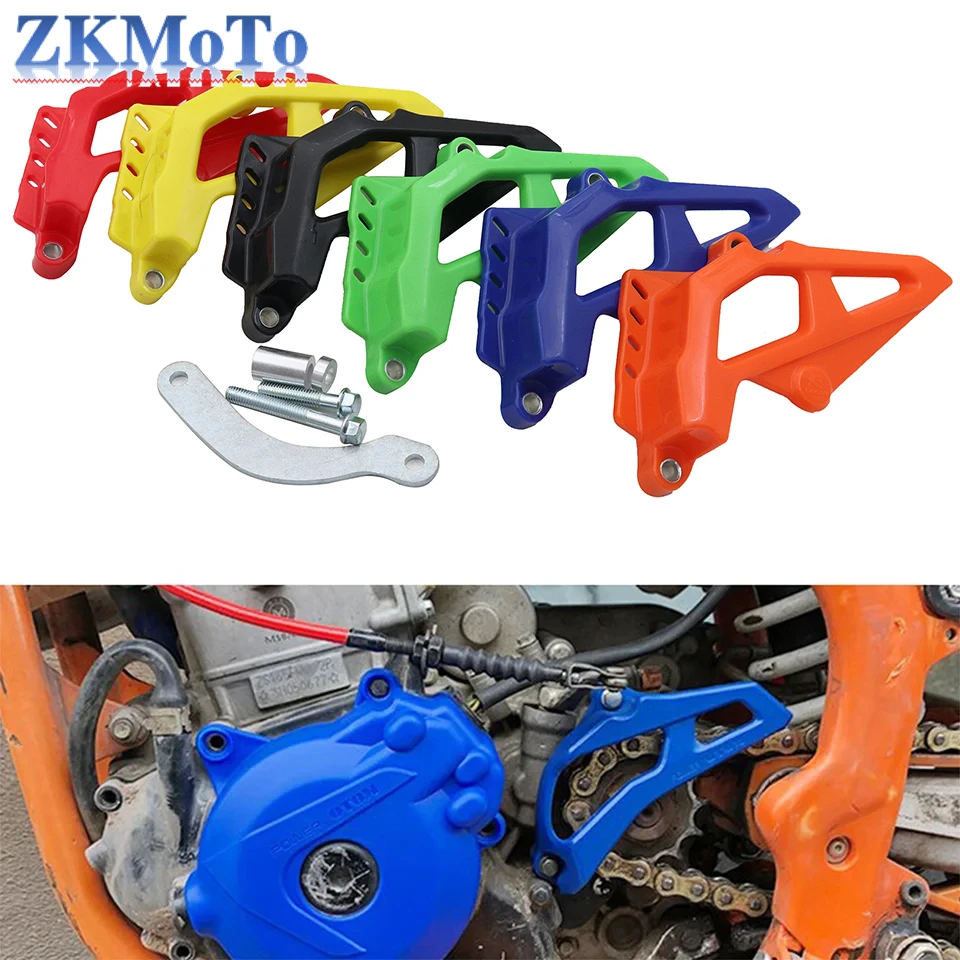 Motorcycle-Front-Sprocket-Cover-Chain-Protector-Guard-Small-Fly-For ...