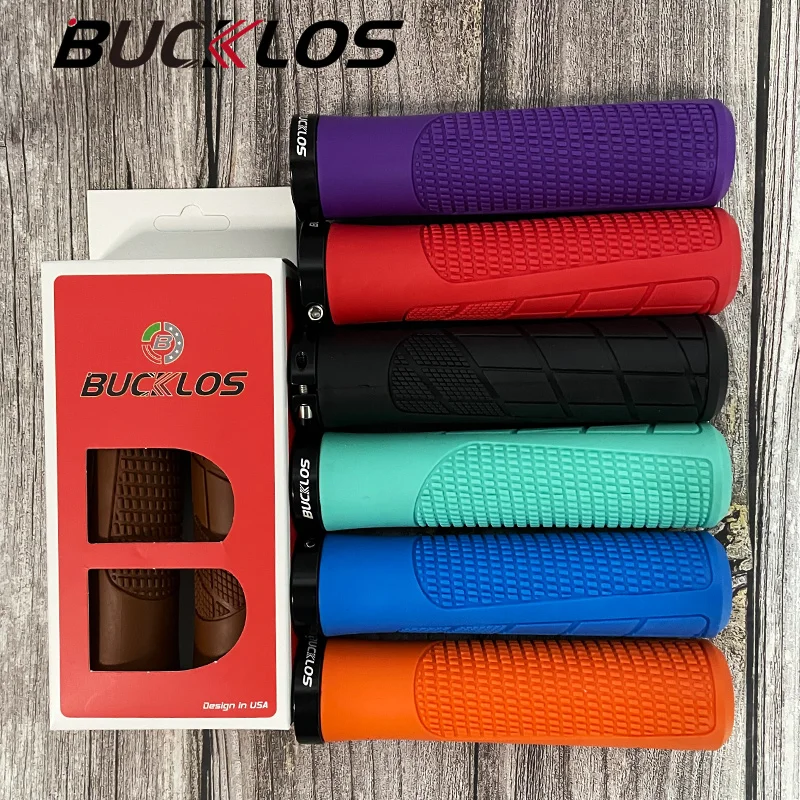 BUCKLOS-MTB-Cuffs-Soft-Rubber-Bicycle-Handlebar-Grips-Integrated ...