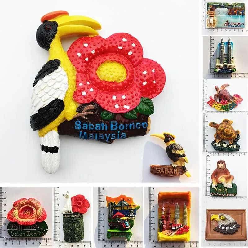 Malaysian Lumpur Fridge Magnet Souvenirs for The House Decoration ...