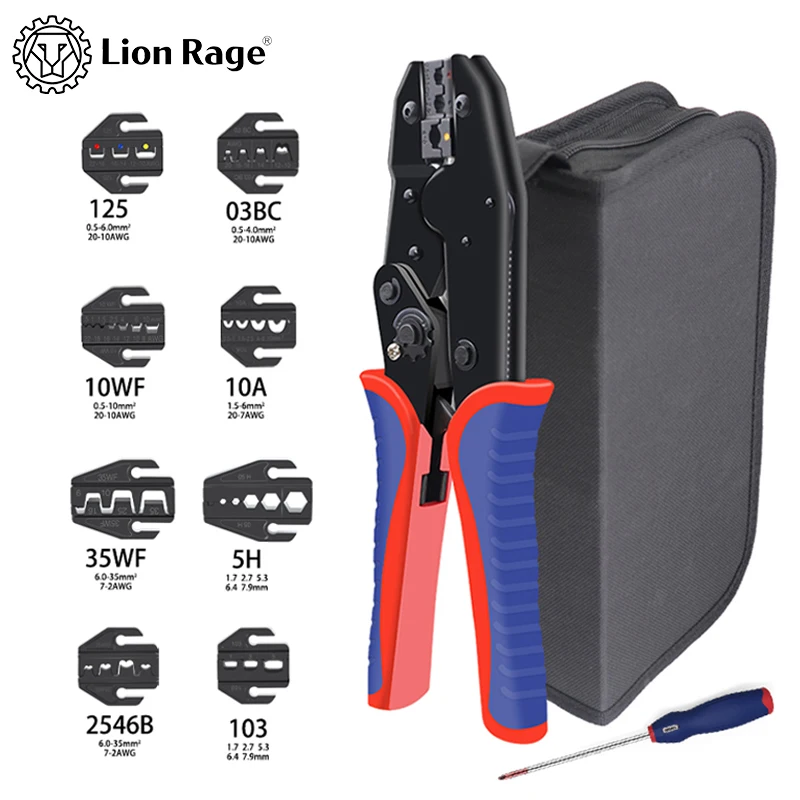 Pre-insulated-terminal-crimping-pliers-kit-HS-30J-HS-40J-clamp-cover ...