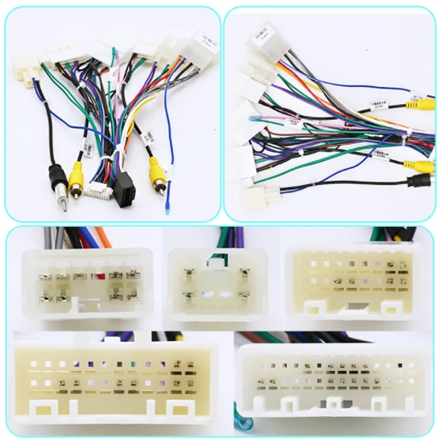 Android Canbus box FT-RZ-01 Adaptor For TOYOTA 2014 LEVIN Wirng Harness Cable Car Radio