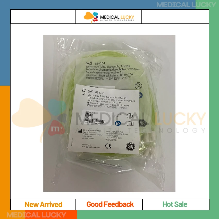 Original-Spirometry-Tube-Disposable-3m-10ft-For-GE-884101-Pulmonary ...