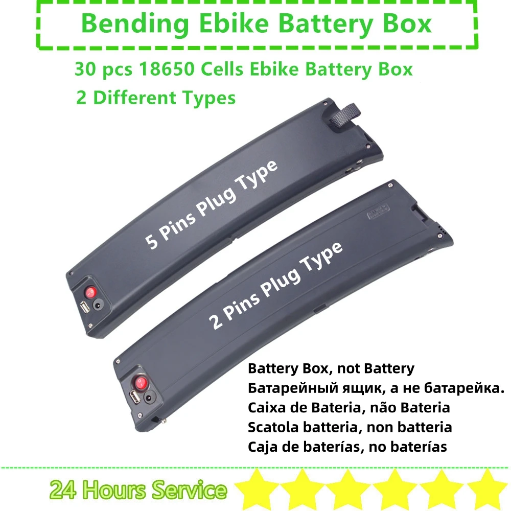 Curved Bending Ebike Battery Box Folding E-bike Battery Box Scimitar ...