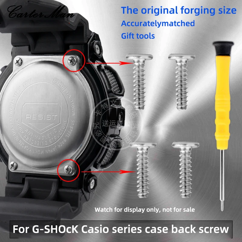 For G-SHOCK GA100/110 screw Casio GD110 100 140 GAX100 GD120 6900 ...