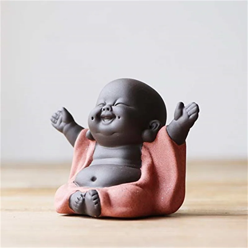 Little-Monk-Figurine-Mini-Monk-Statue-Cute-Buddha-Monk-Statue-Adorable ...