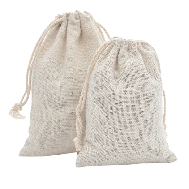 10pcs-15-20cm-drawstring-cotton-bag-bundle-pocket-household-items ...