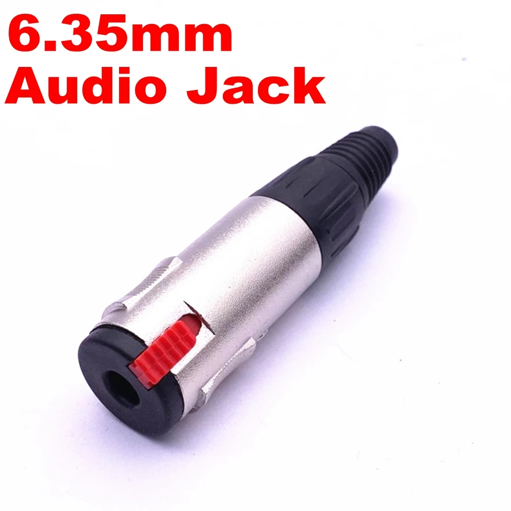 1pcs-6-35mm-Stereo-Jack-1-4-inch-TRS-Female-connector-Microphonne-MIC ...
