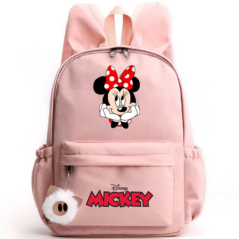 Disney-Mickey-Minnie-Mouse-Backpack-for-Girls-Boys-Teenager-Rucksack ...