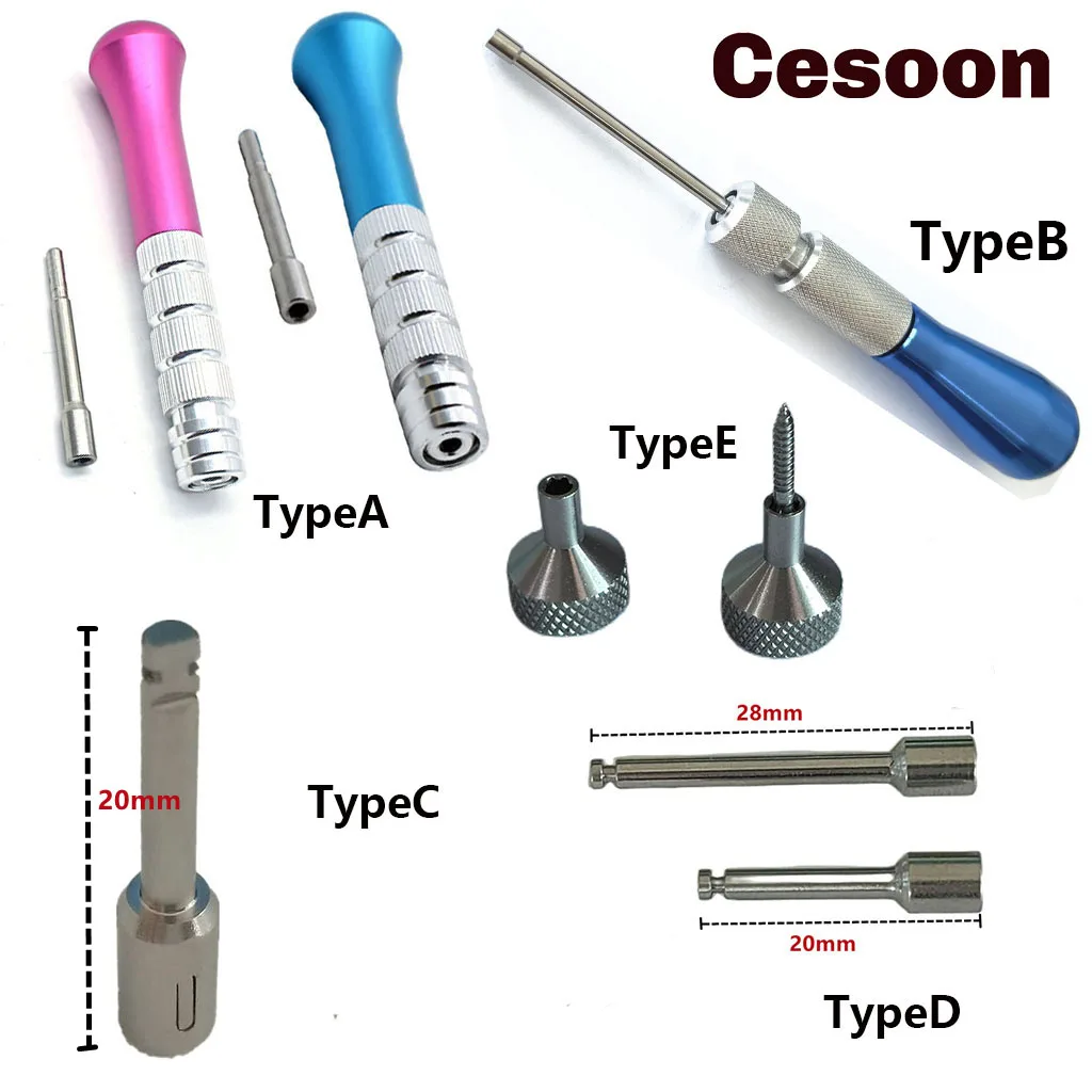 Dental-Orthodontic-Screwdriver-Micro-Screw-Driver-Handle-Hexagonal-Keys ...