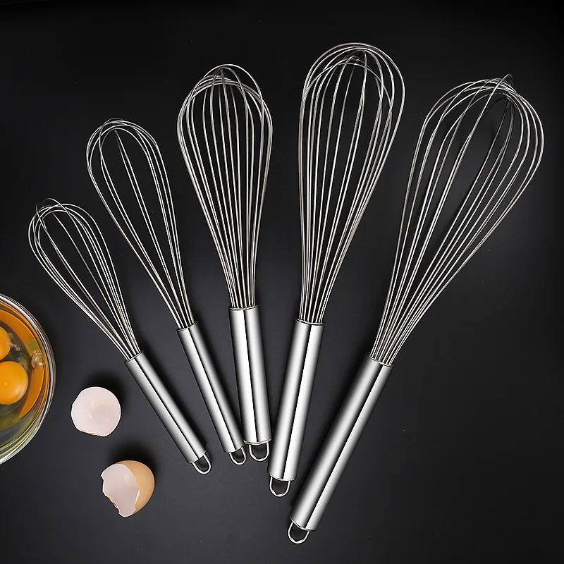 Manual Stainless Steel Whisk Modern Minimalist Baking Utensils Egg ...