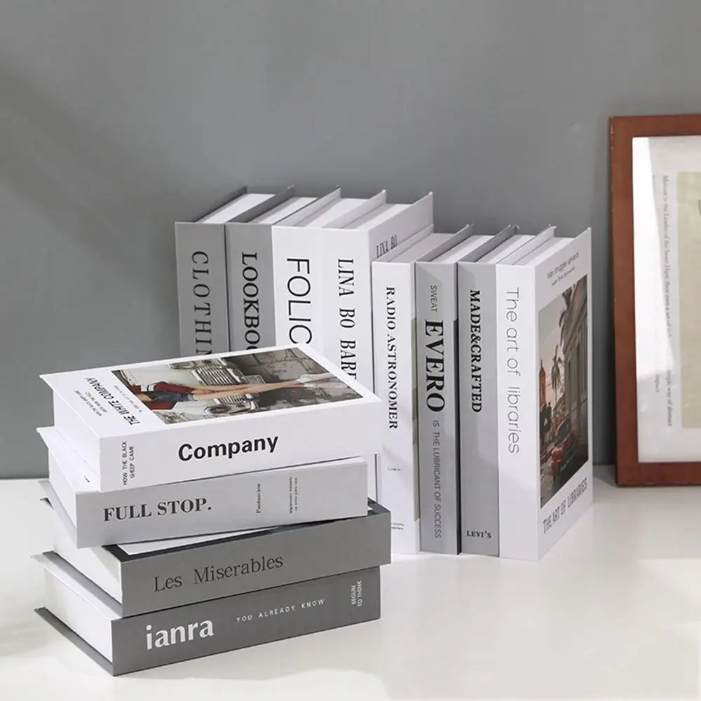 Foldable-Fake-Book-Simple-Modern-Thicken-Simulation-English-Book-Nordic ...