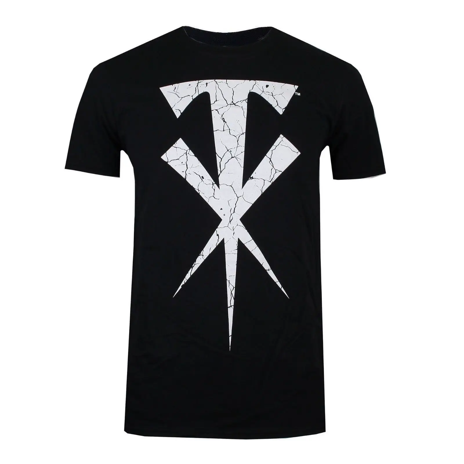 Wrestling-The-Undertaker-Cross-Symbol-Logo-T-Shirt-100-Cotton-O-Neck ...