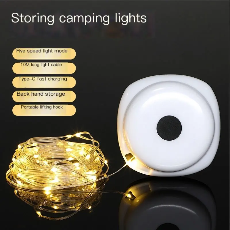 LED String Lights Christmas Wedding Decoration Lanterns Rechargeable ...