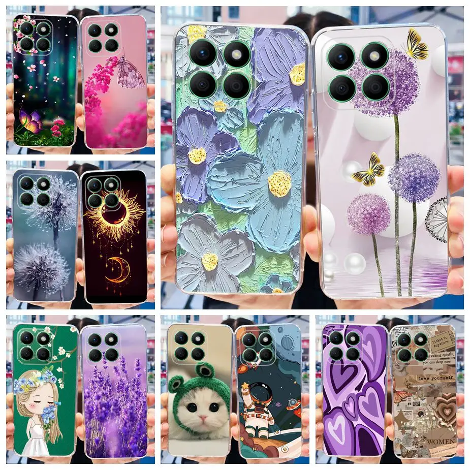 For-Honor-X8b-Case-2023-New-Fashion-Painted-Cover-Soft-Silicone-Phone ...