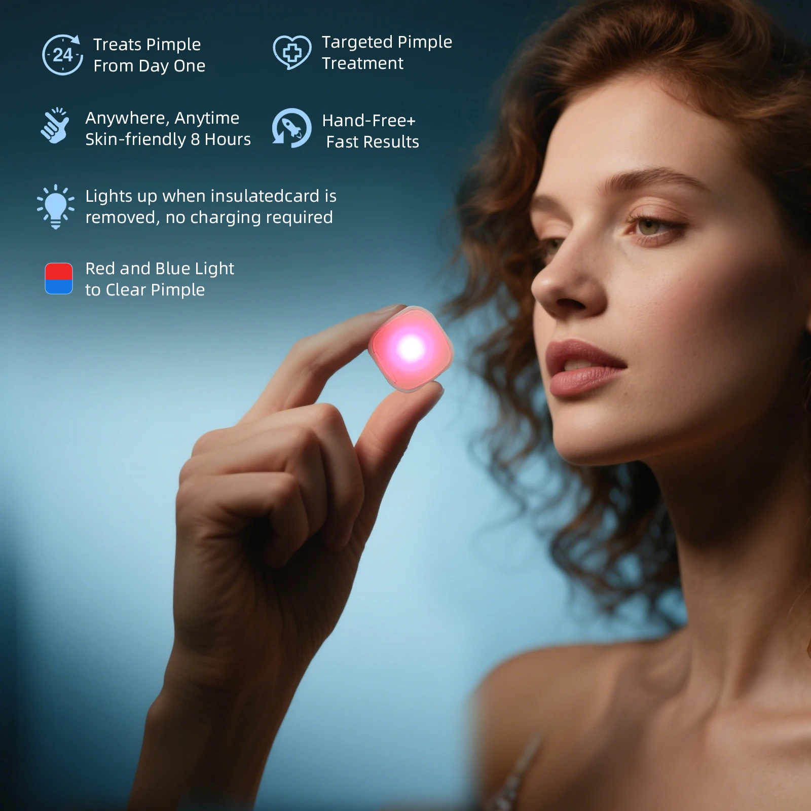 Trend 2025 Hydrocolloid Acne Pimple Patch Machine Mini Electronic Led ...
