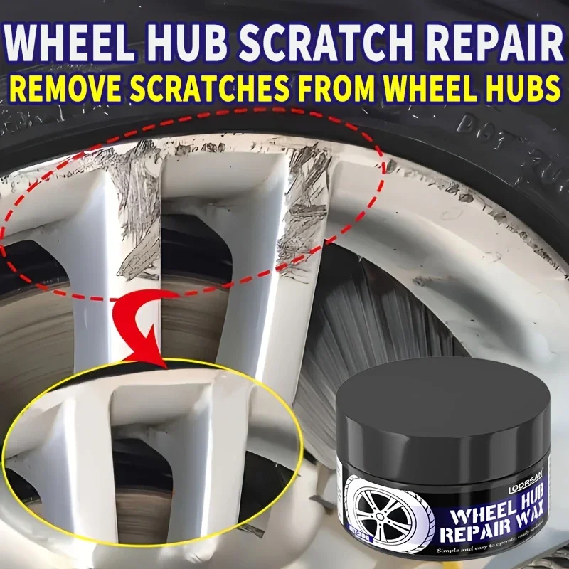 Universal Car Wheel Hub Repair Paste 30g - Scratch, Fade Removal for ...