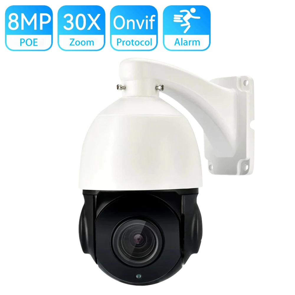 4K-8MP-POE-IP-Camera-Waterproof-H-265-Motion-Detection-ONVIF-PTZ-Camera ...
