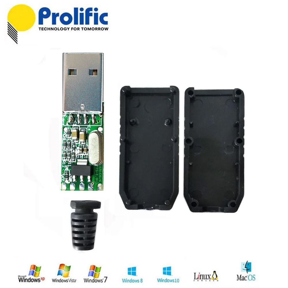 Prolific-PL2303-USB-to-UART-TTL-1V8-PCB-Adapter-Flash-Cable-DIY-Kits ...