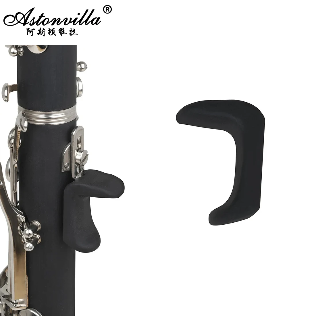Acessórios Ajustáveis em Silicone para Clarinete e Oboé - Descanso para ...