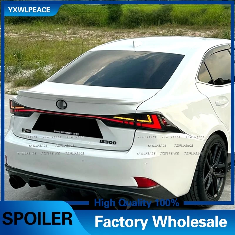 For LEXUS IS Series 2013-2017 IS250 IS300 IS200 Spoiler Car Rear Trunk ...