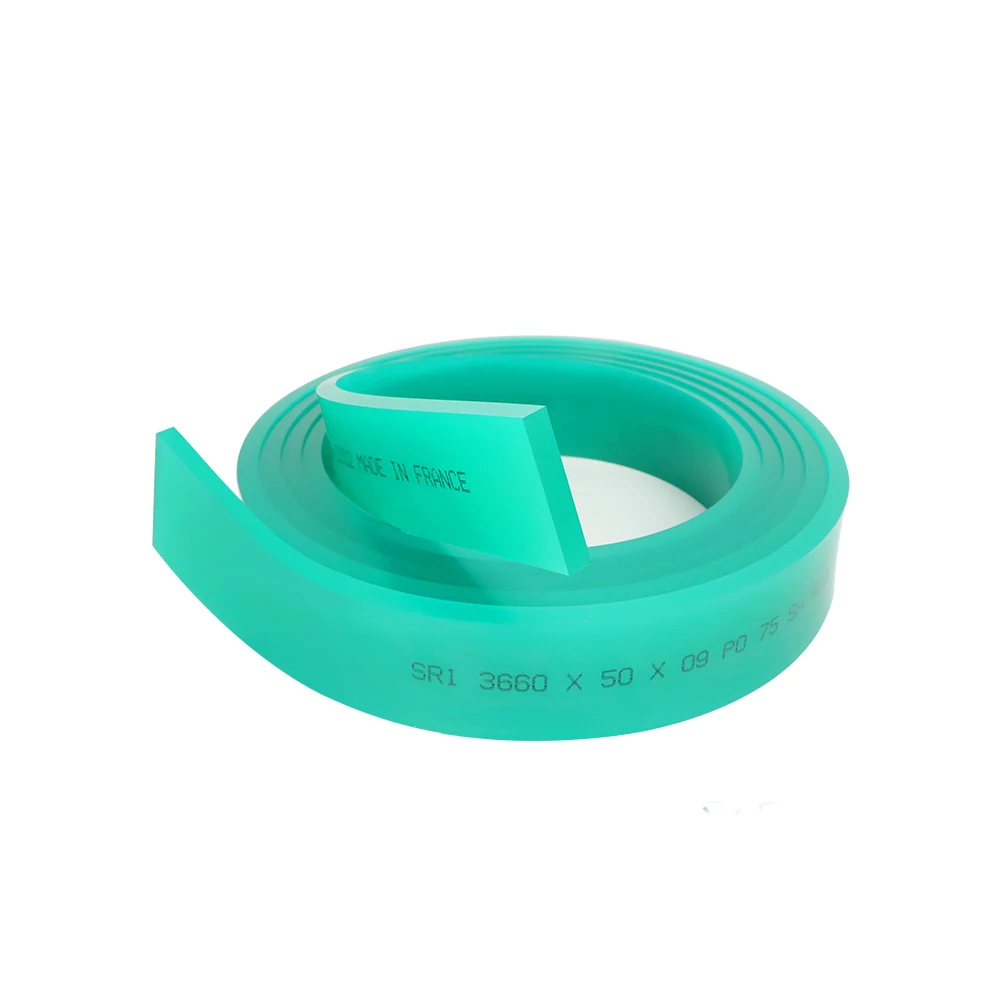 Screen Printing Scraper Water based Oliness Ink Rubber Strip 30 * 9 ...
