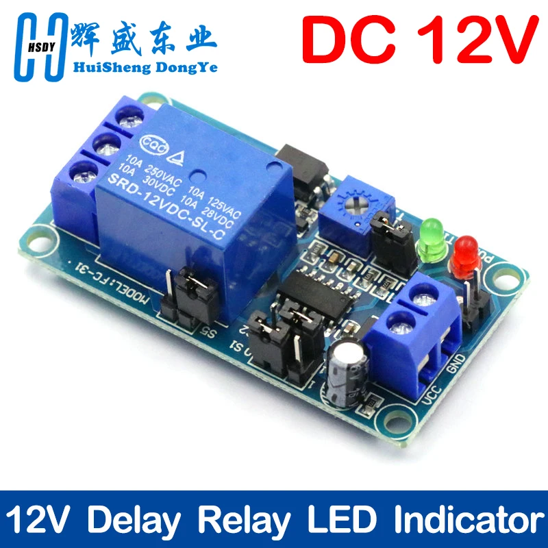 High-Quality-Delay-Relay-Delay-Turn-On-Delay-Turn-Off-Switch-Module ...