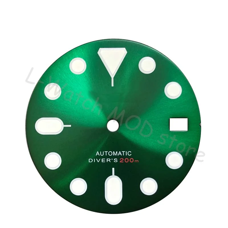 MATTE Watch Dial Modified Skx007 SKX009 NH36 Small Millimeter Abalone ...