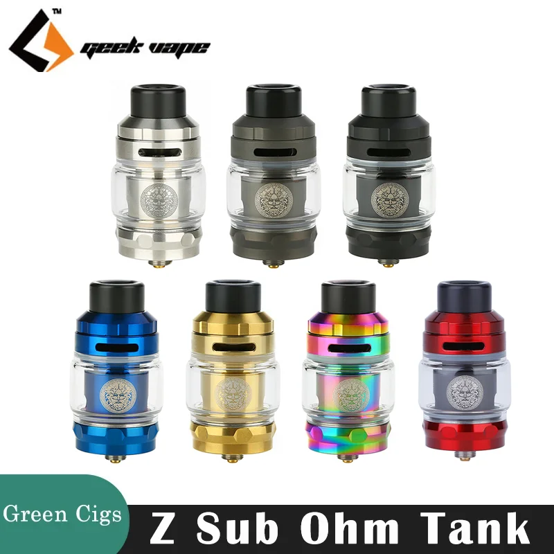 Original-Geekvpae-Zeus-Sub-Ohm-Tank-Vape-Mesh-Coil-Z1-Z2-Electronic ...
